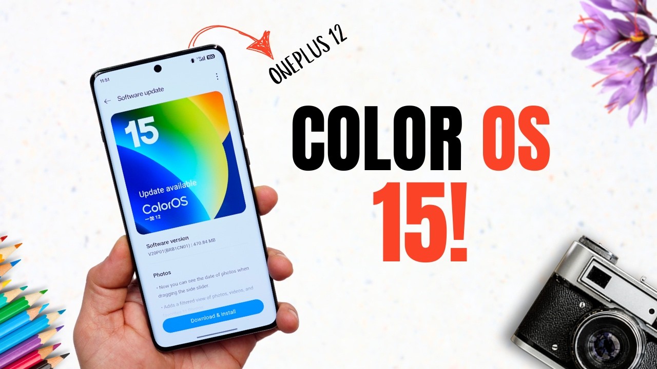 🔥 WOW! Install Official ColorOS 15 on OnePlus 12 Now! 📱 Stock Dialer ...