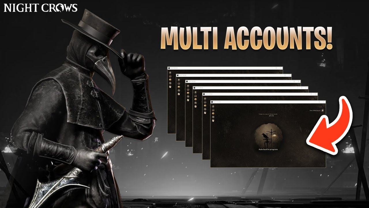How To Run Multiple NIGHT CROWS Accounts in 1 Application 24/7 - Non ...