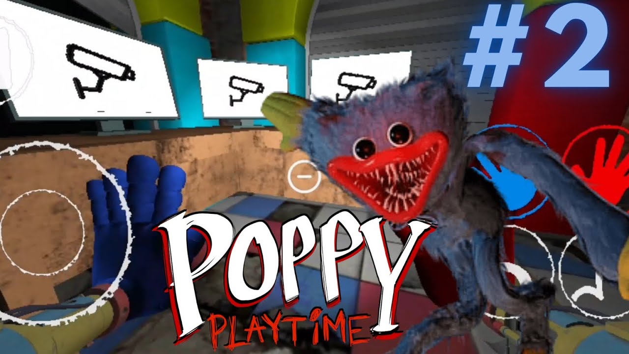 Fugindo do huggy Wuggy!! e zerando o poppy playtime: security!!! (Poppy Playtime security ...