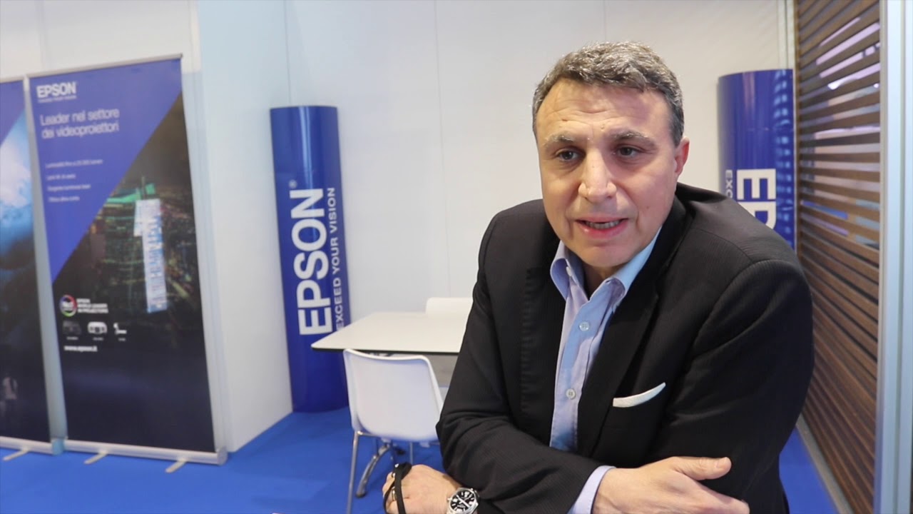 MIR 2019 - Gianluca de Alberti, responsabile divisione videoproiettori ...