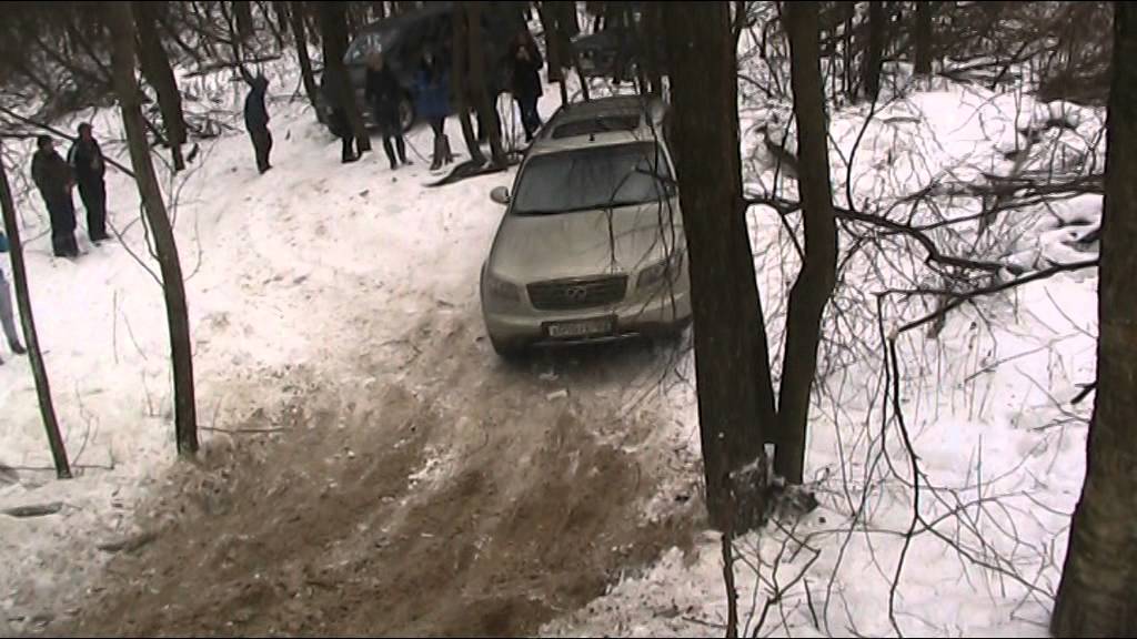 Infiniti FX35 (Инфинити ФХ35) winter off road - YouTube