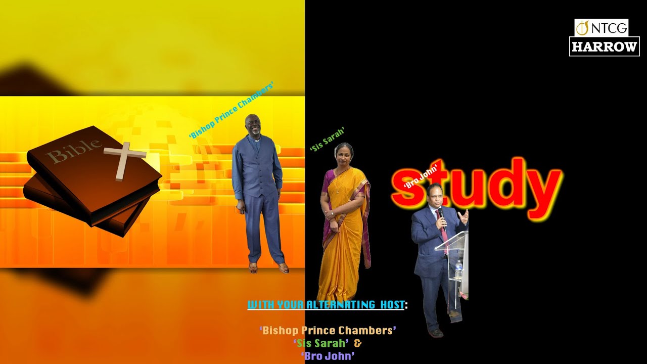 Harrow NTCG Service - Monday 1st December 2024 - Biblestudy with Bishop ...