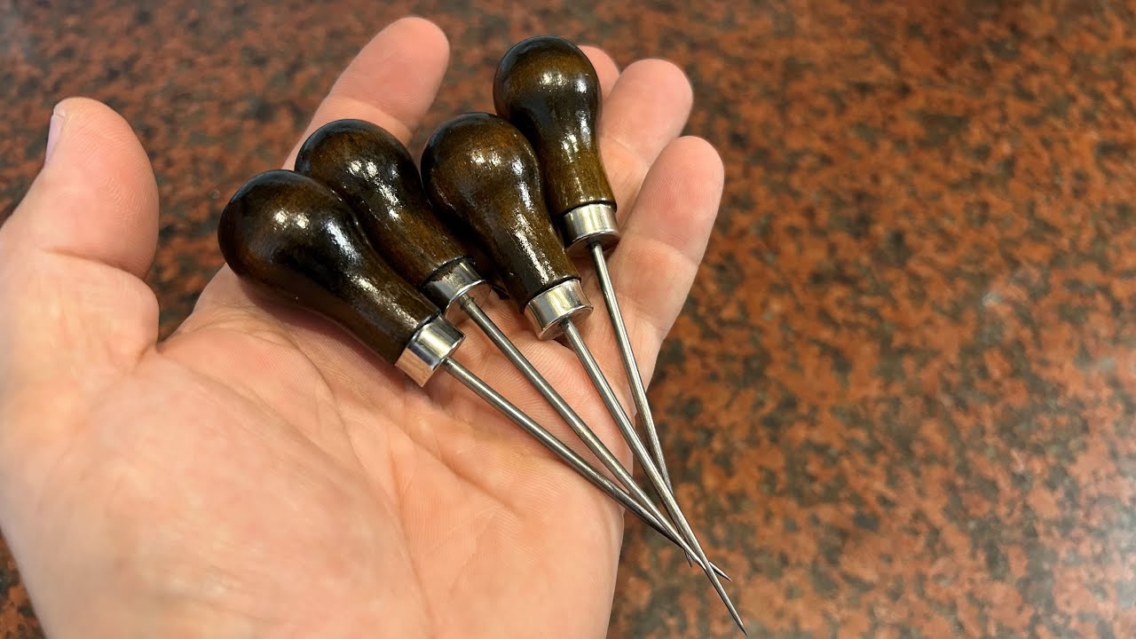 You Wont Miss The Point Leather Punch Awl 4 Pack By Techunite Youtube