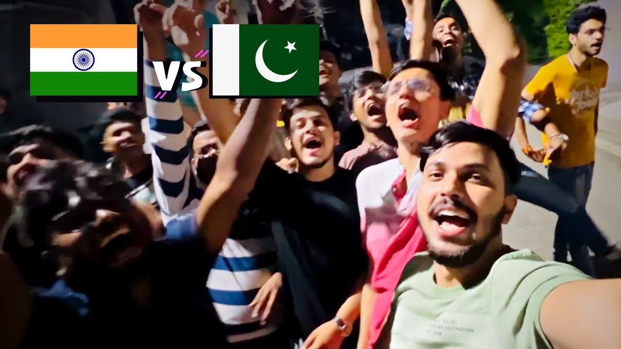 INDIA vs PAKISTAN MATCH | HOSTEL ME LAGAYI AAG 😂🔥 | Zaki Saudagar - YouTube
