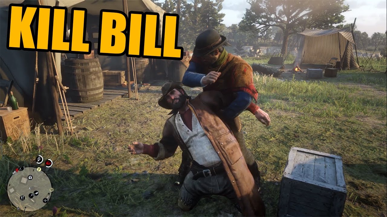 RDR2 - Javier almost killed bill and Arthur liked it to be done - YouTube
