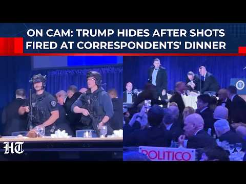 Major Security Scare At Trump's Correspondents' Dinner: Suspecting Shooting Sends Attendees Running