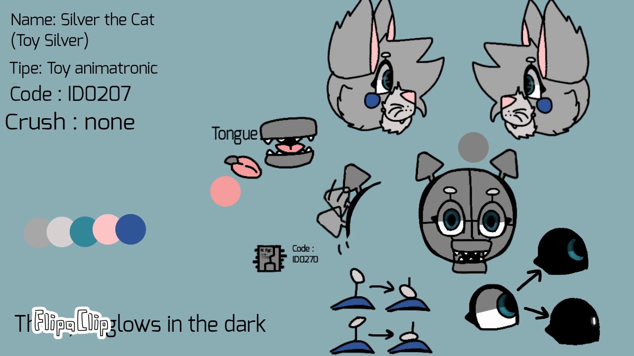 My animatronic oc - YouTube