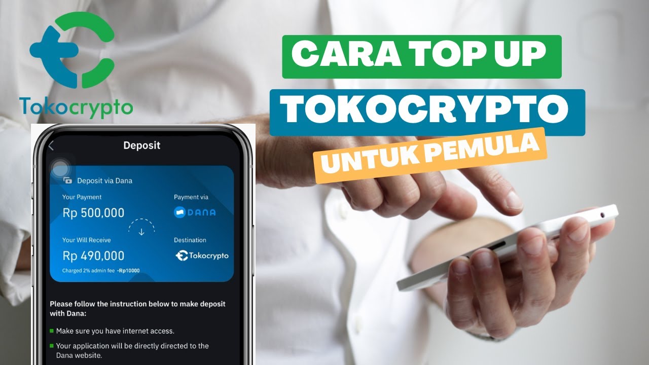 Cara Top Up Deposit Saldo di Tokocrypto Untuk Pemula - YouTube