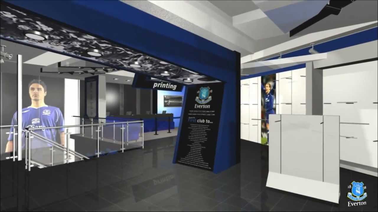 Everton Two Retail Store Animation - YouTube