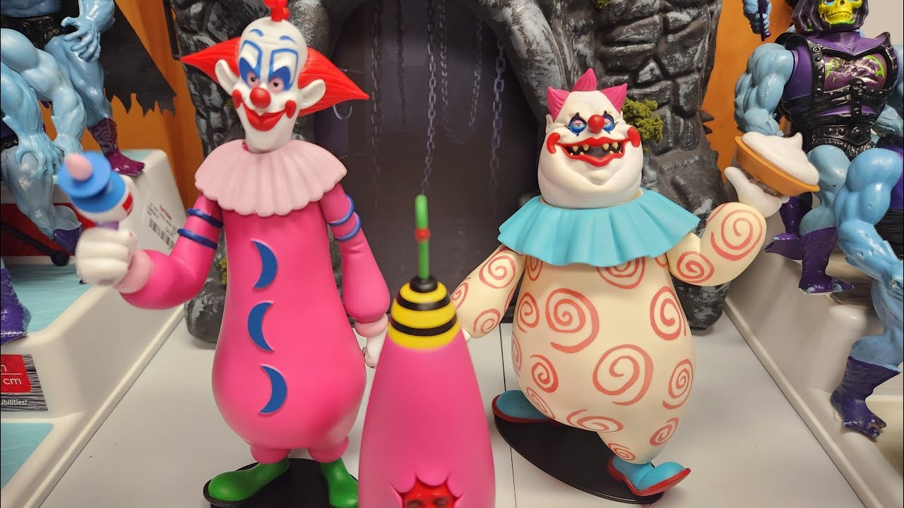 toony terrors Killer Klowns from Outer Space slim & chubby #neca # ...