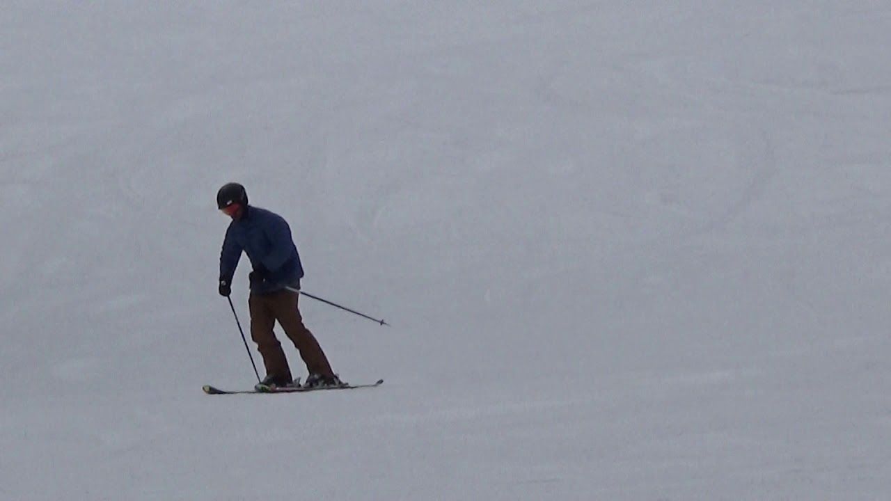 Ski 01/28/2020 Parallel Turns, Blue Run 1 - YouTube
