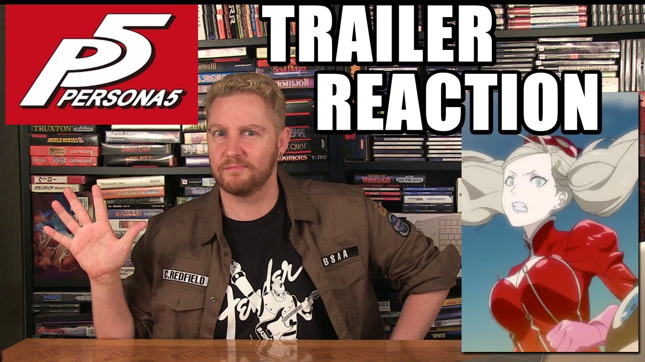 PERSONA 5 NEW Trailer reaction - Happy Console Gamer - YouTube