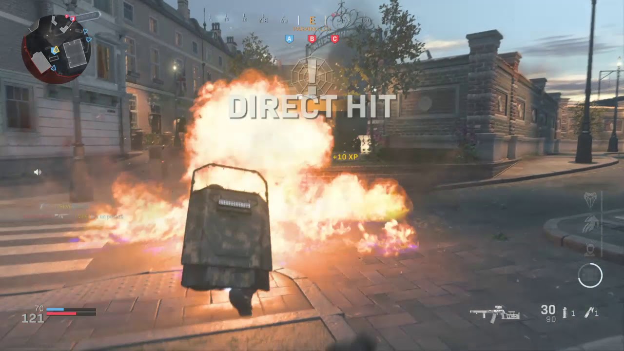 Riot Sheild Flash and Burn - YouTube