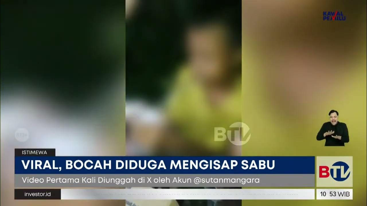 Video Viral Bocah Asyik Isap Sabu | Beritasatu - YouTube