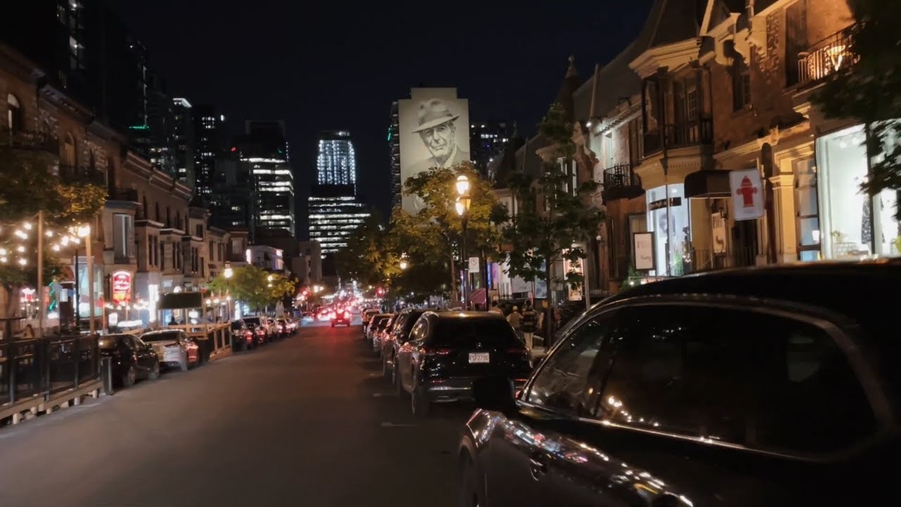 Experience Montreal's Late Night Walk Tour - YouTube