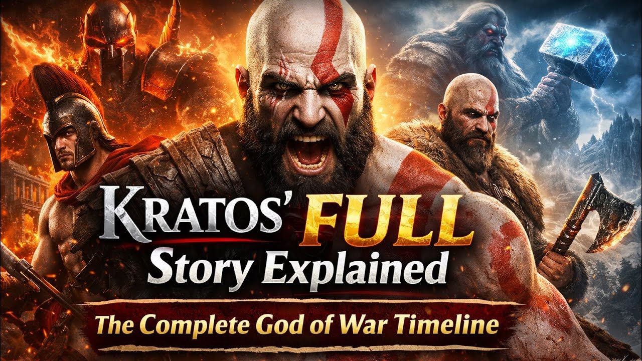 Kratos’ FULL Story Explained | The Complete God of War Timeline - YouTube