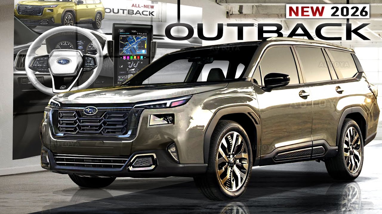 2026 Subaru Outback VII - INTERIOR Preview and First Look at Exterior ...