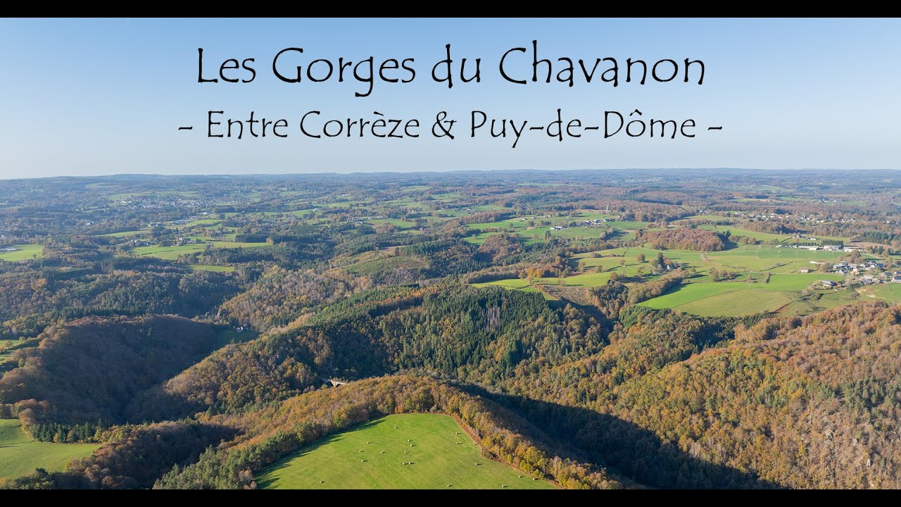 FCP [Drone 4K] - Les gorges du Chavanon / Viaduc des Cousteaux - YouTube