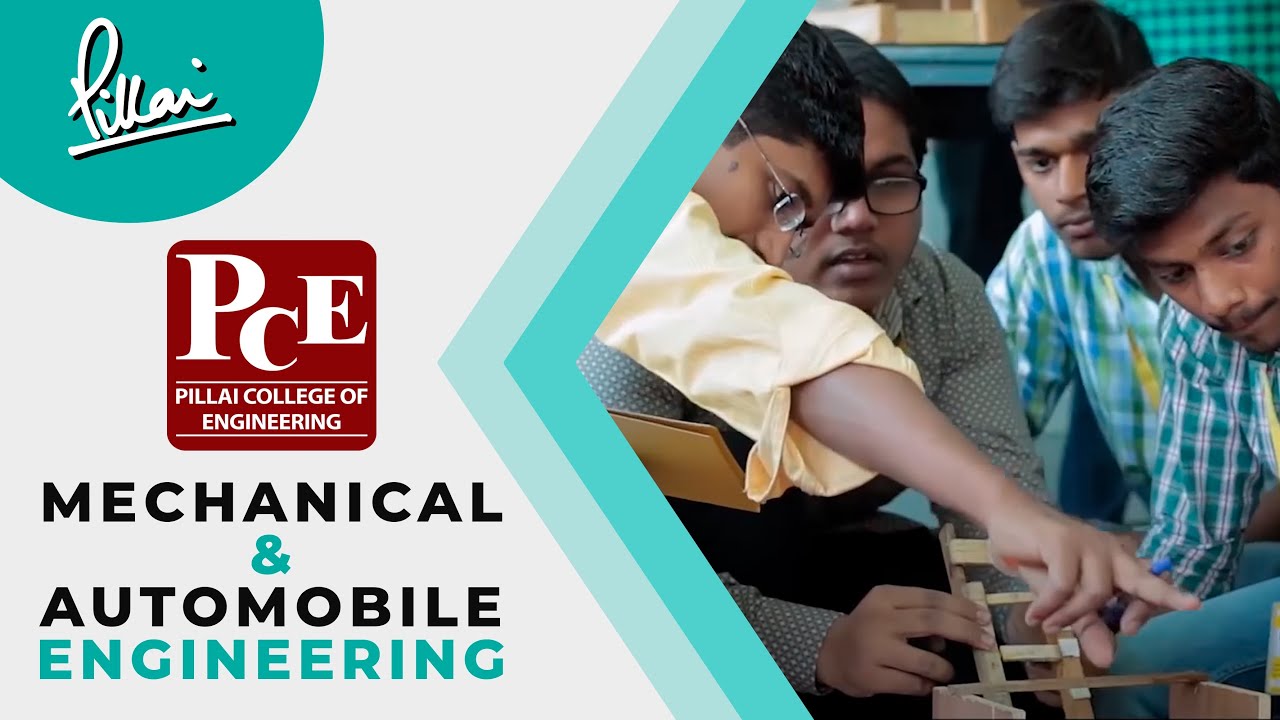 Mechanical and Automobile Engineering @ Pillai College of Engineering ...