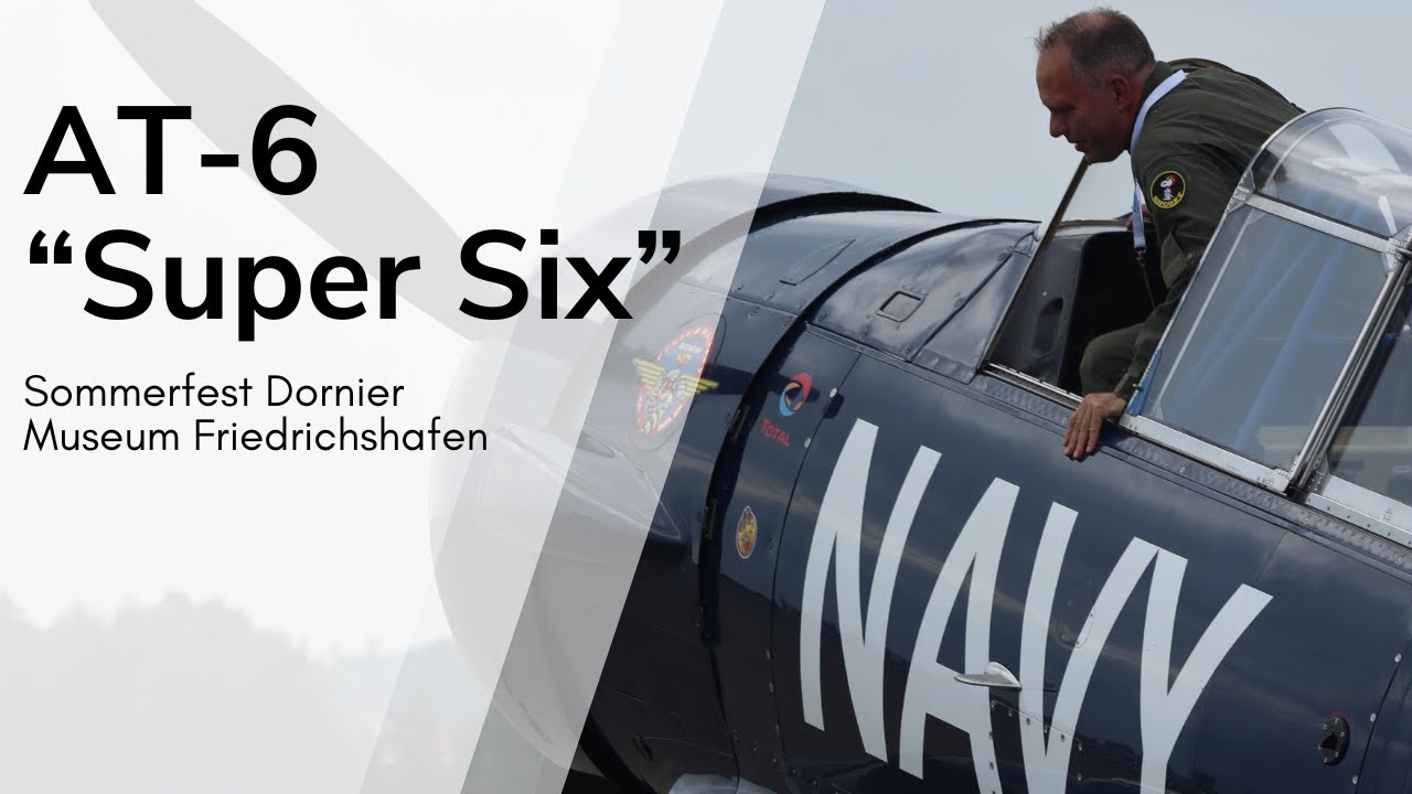 North American AT-6 "Super Six" Display at Dornier Museum ...