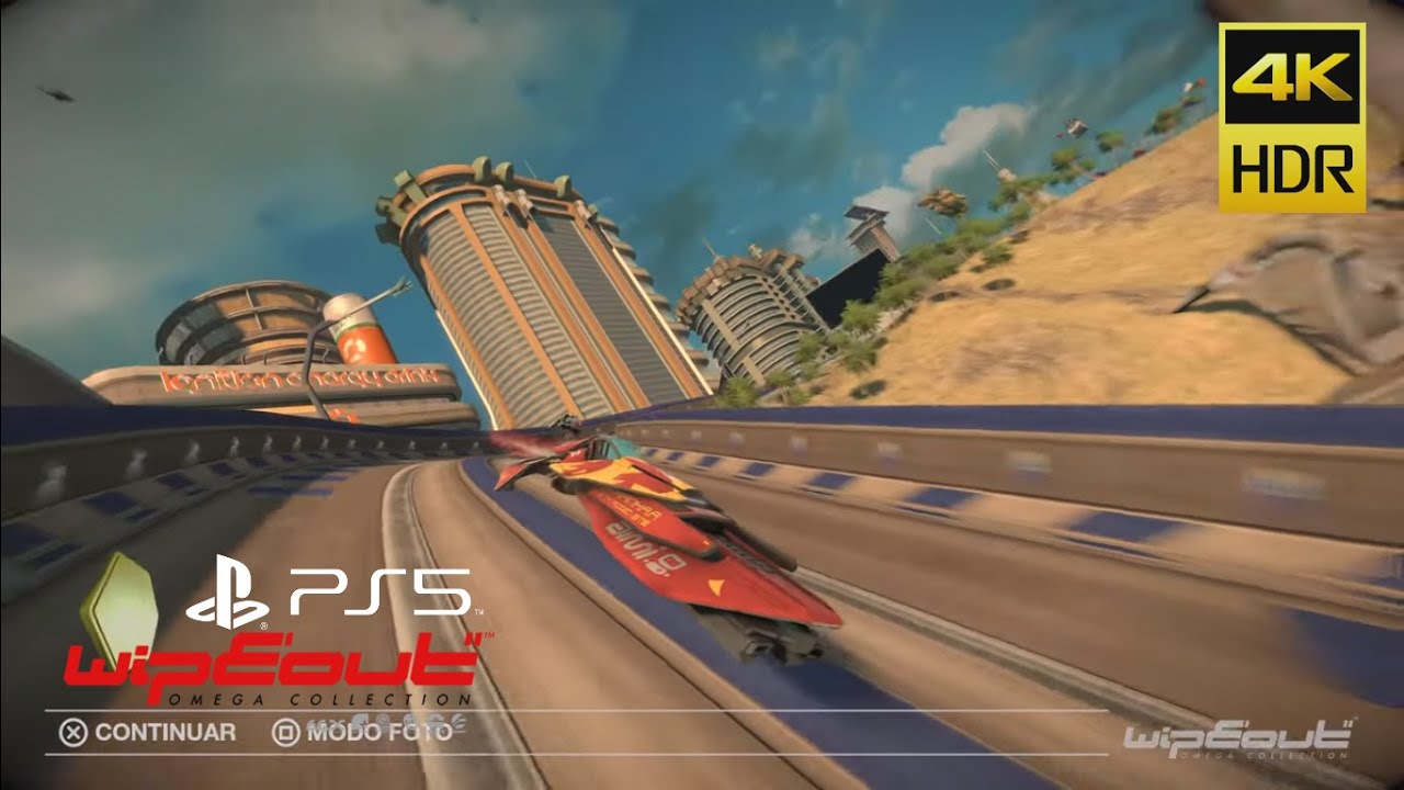 WIPEOUT OMEGA COLLECTION PS5 - PRIMERAS IMPRESIONES, Gameplay comentado ...