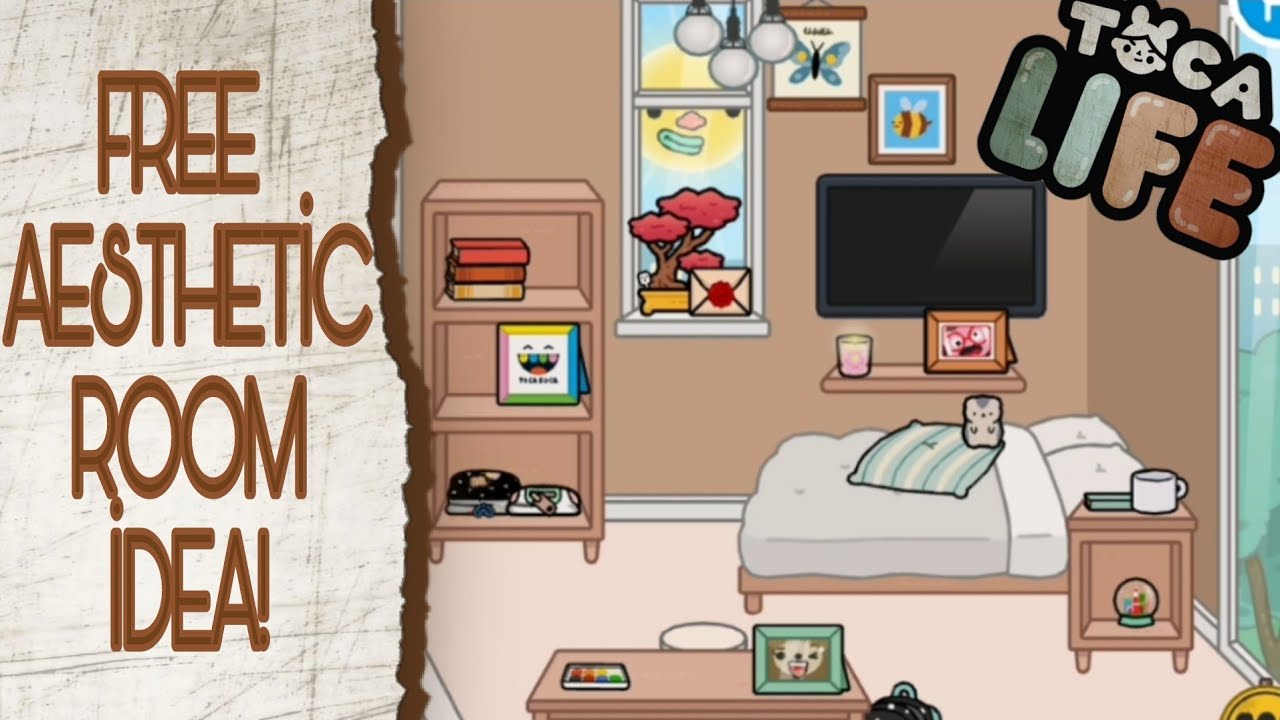 FREE AESTHETİC ROOM İDEA! ÜCRETSİZ ODA FİKİRLERİ!| Toca Life Star ...