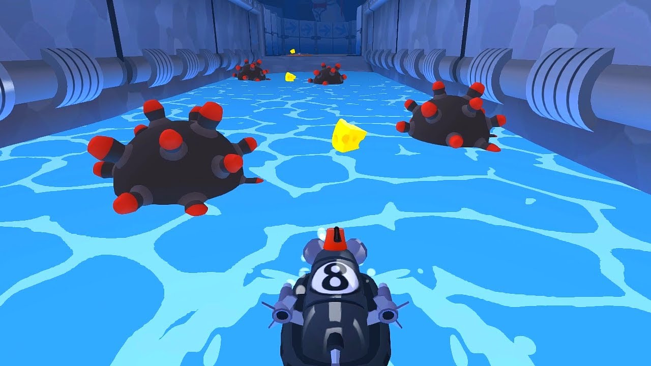 Mouse Bot escape from catlab | Lap 4 Go With the flow | Remaster | Part ...