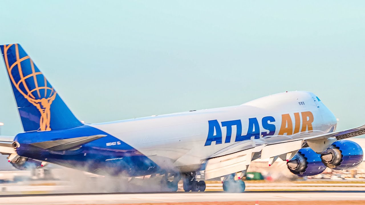 Live ATC 4K Miami International Airport Plane Spotting Video | Boeing ...