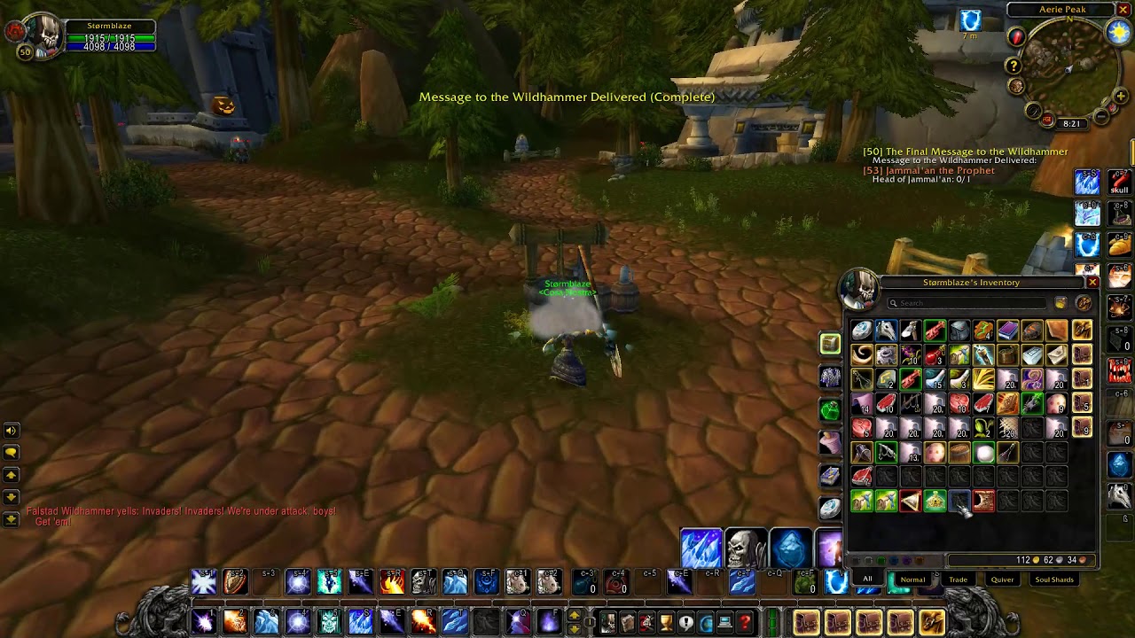 The Final Message to the Wildhammer quest wow classic - YouTube