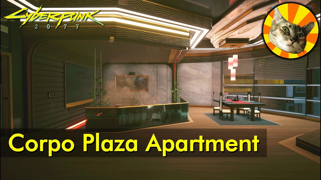 Corpo Plaza Apartment | Cyberpunk 2077 - YouTube
