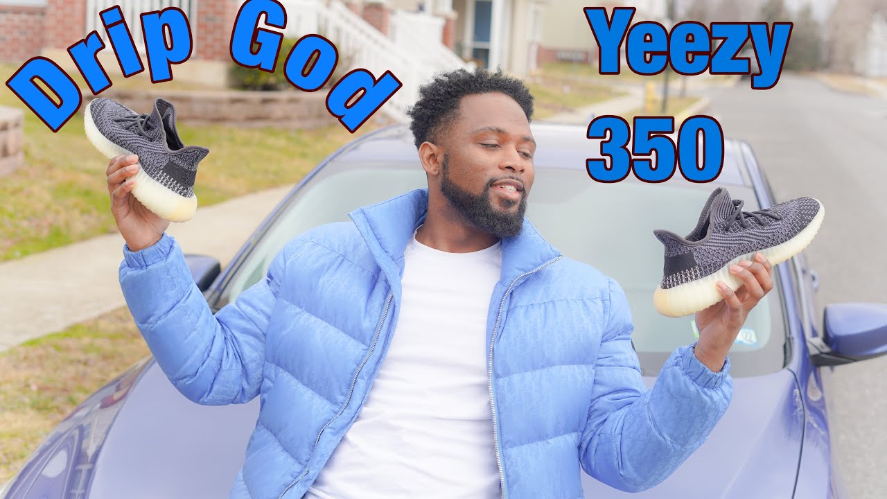 DRIP GOD MILLY - YEEZY 350 V2 CARBON - YouTube