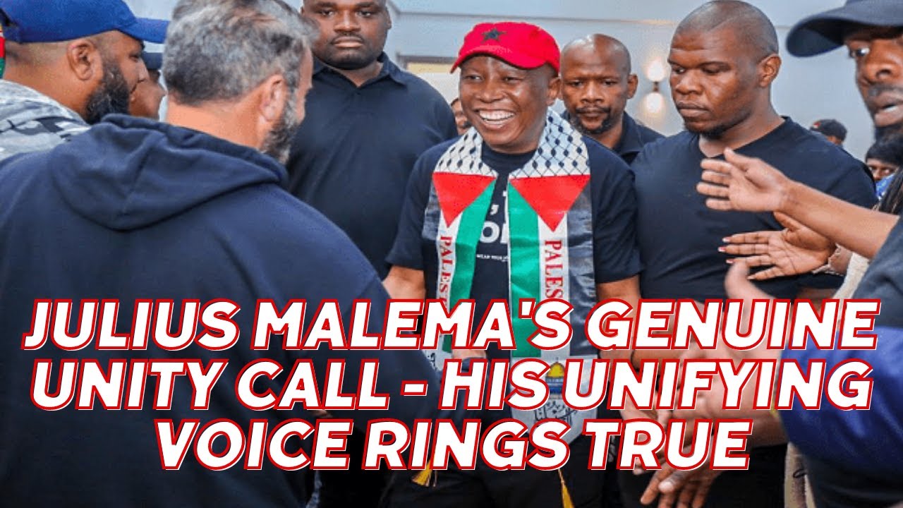 Malema's Vision for Unity-An Emotional Plea to Engage the Indian ...