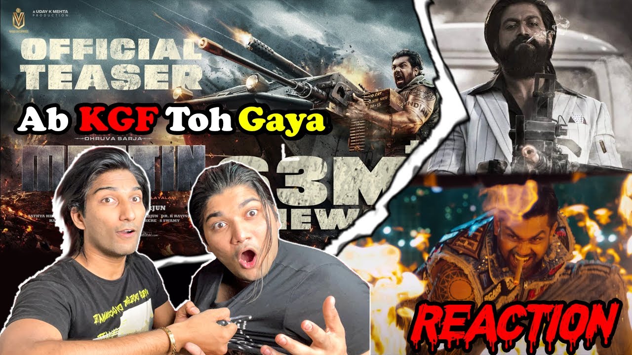 Martin Teaser Reaction | Dhruva Sarja | AP Arjun | Uday K Mehta | Kupaa ...