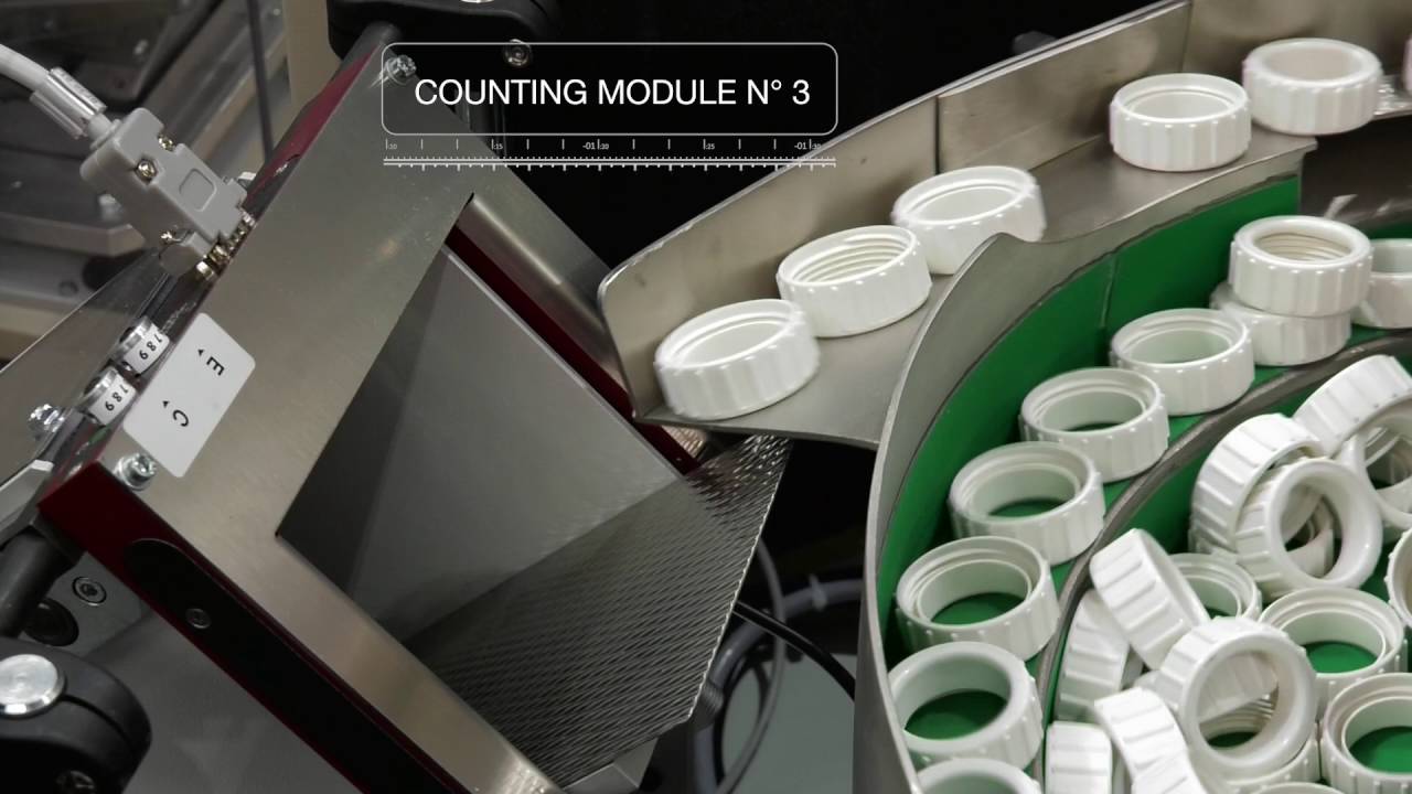 Automatic counting and packaging line for plumbing products - YouTube