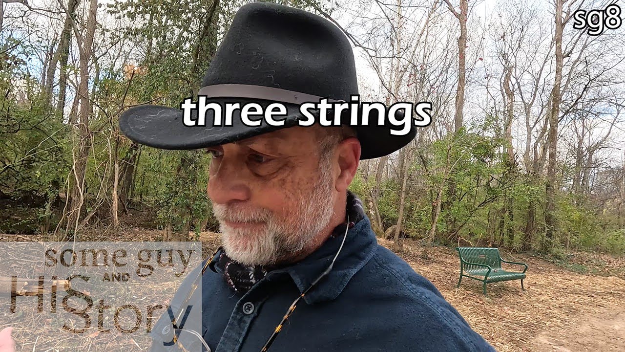 some guy tells a joke about 3 strings - YouTube