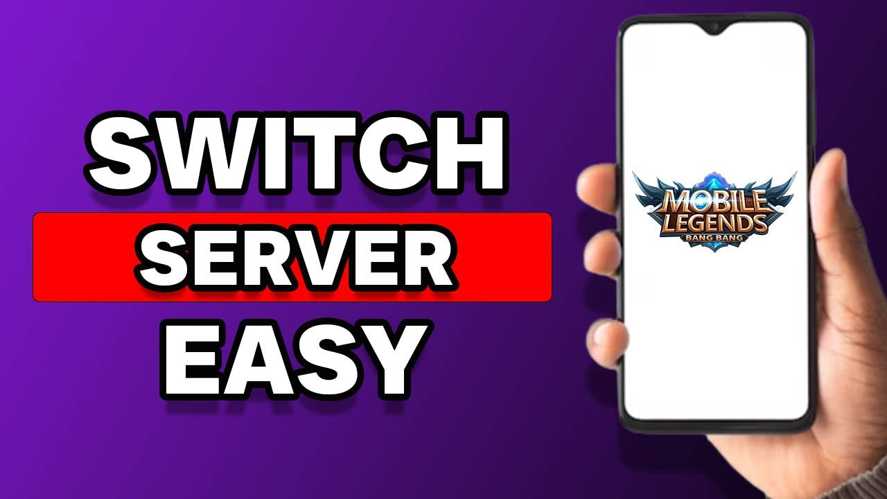 How To Switch Server In Mobile Legends - YouTube