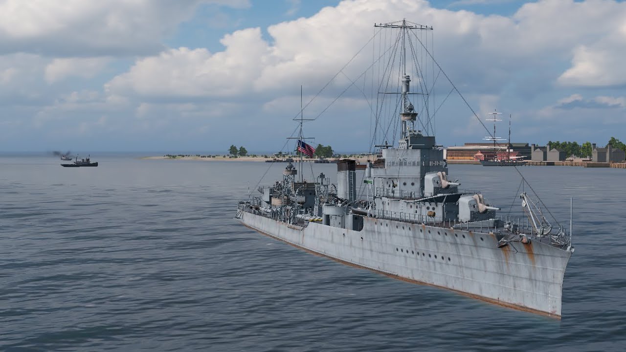World of Warships: USS Nicholas Destroyer - YouTube