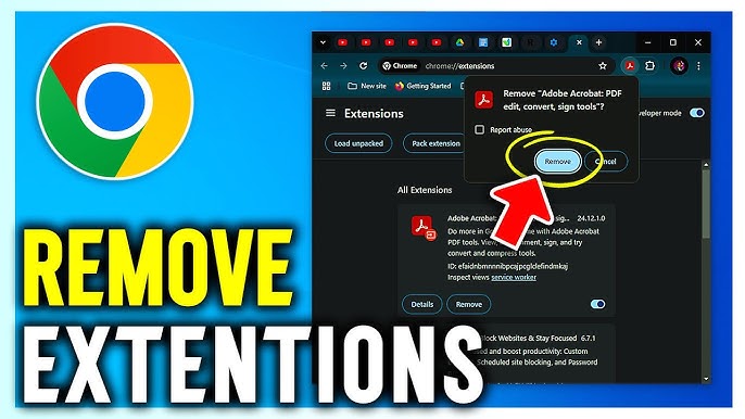Uninstall Chrome Extensions Youtube