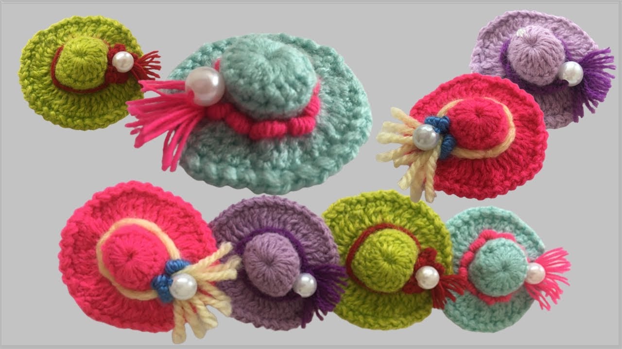 MİNİ ÖRGÜ ŞAPKA MAGNET - MINI KNITTED HAT MAGNET - YouTube