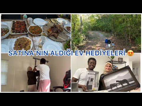 BOL BOL MEZELİ MİSAFİR SOFRAM 😍 SATİNANIN HEDİYELERİNİ AÇIYORUM 🎁  AİLECE ORMAN YÜRÜYÜŞÜ 🌳 VLOG