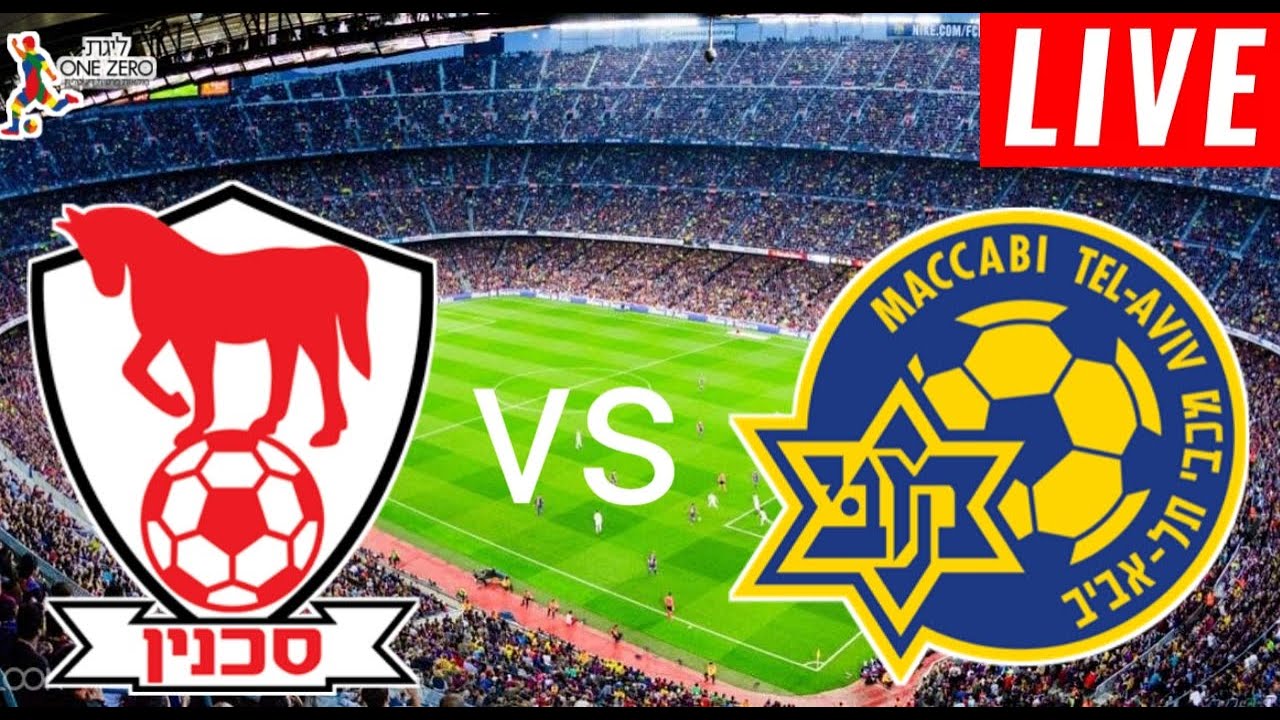 Sakhnin vs Maccabi Tel Aviv Live Score l Ligat Ha'al 2024 - YouTube