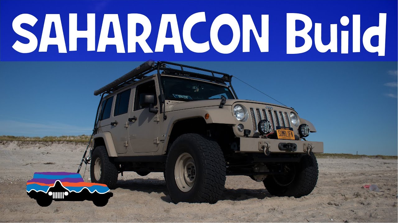 Jeep Wrangler Sahara+Rubicon = SAHARACON Build - YouTube