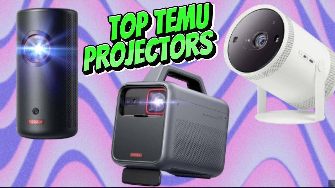 "Top Temu Projectors You Can’t Miss! 😍 Affordable to 4K Options!" - YouTube