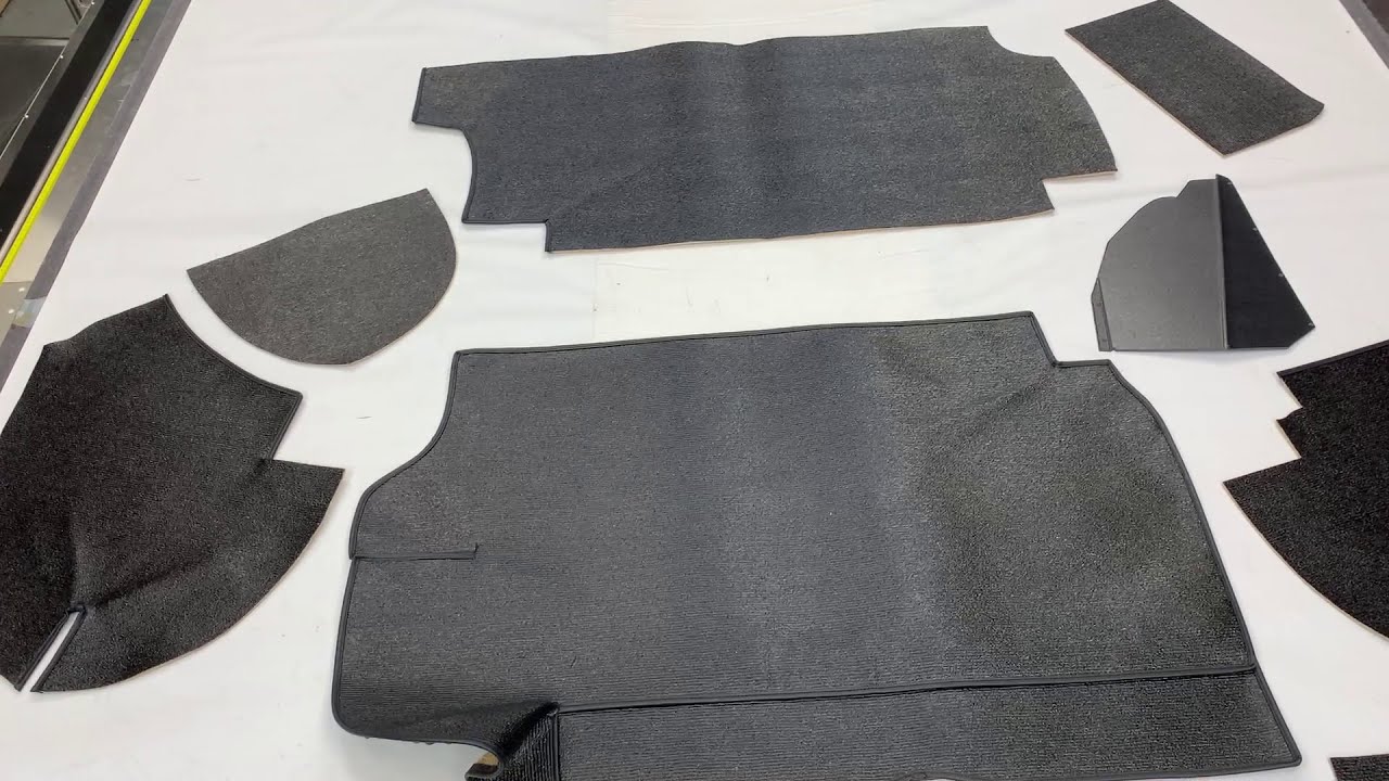 Austin Healey BN4 | BT7 | BJ7 | BJ8 - Boot Trunk Lining Kit (Armacord ...