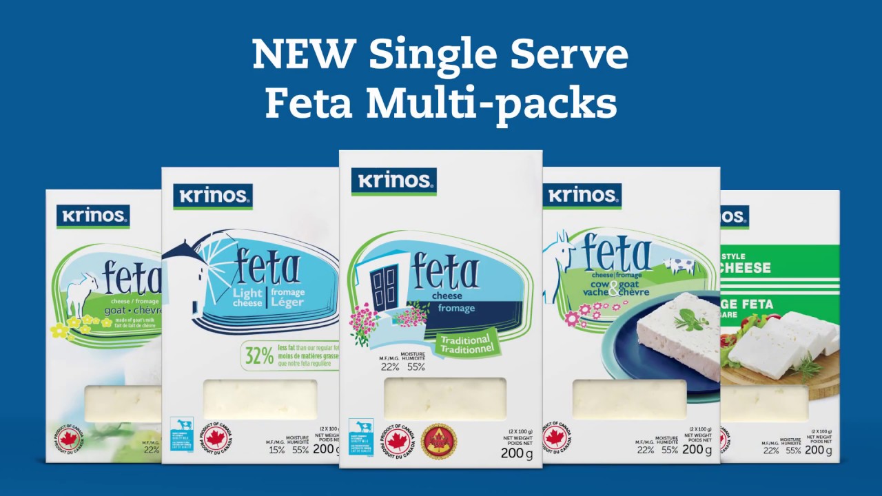 Introducing New Krinos Feta Multi-Packs - YouTube