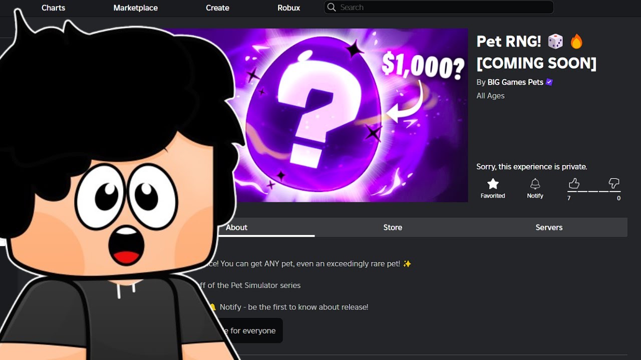 [LIVE🔴] Pet RNG Release Countdown! 🎲🔥(Roblox) - YouTube