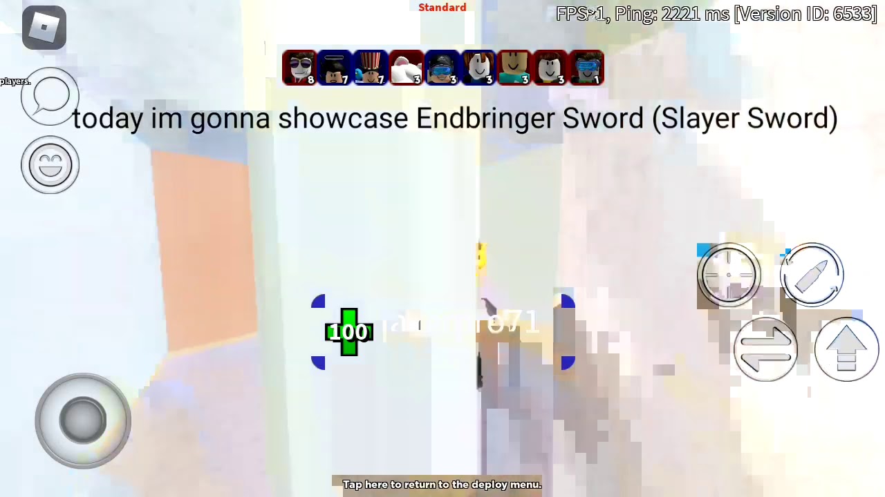 Roblox Arsenal showcase|Endbringer Sword - YouTube