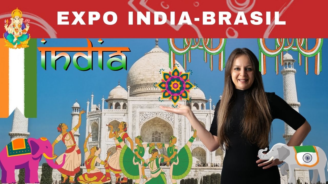 Expo India-Brasil Parque Barigui, Curitiba, Brasil. #Índia #tour #expo ...