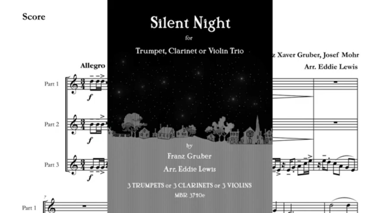 Christmas Trumpet Trio: Silent Night - YouTube