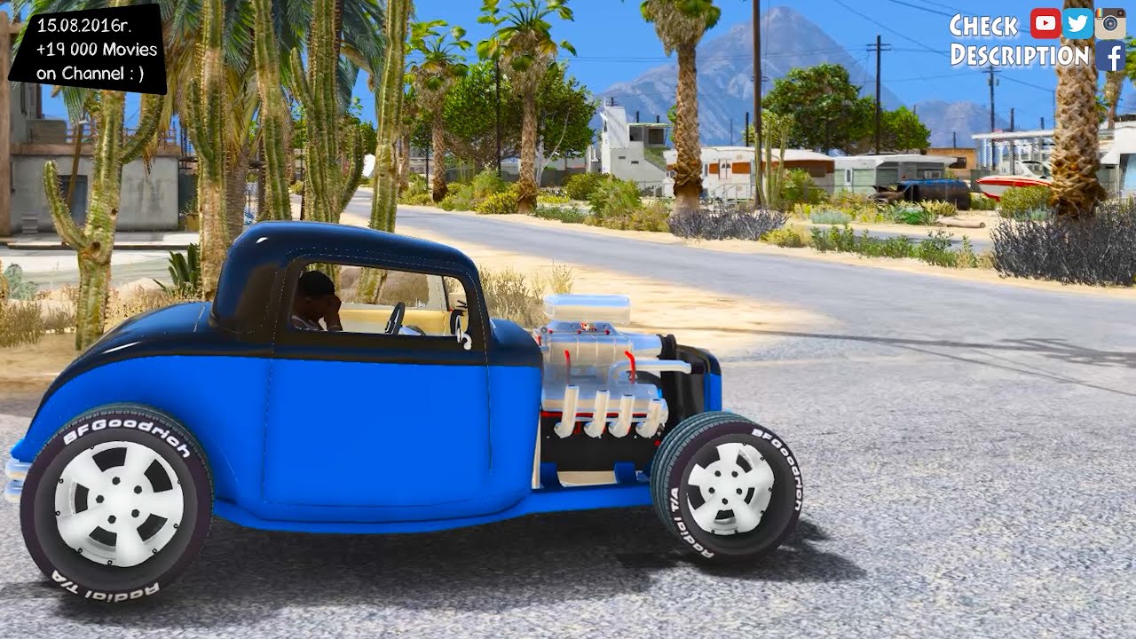 1932 Ford Hot Rod 1.2 - GTA V MOD | 2.7K / 1440p ! _REVIEW - YouTube
